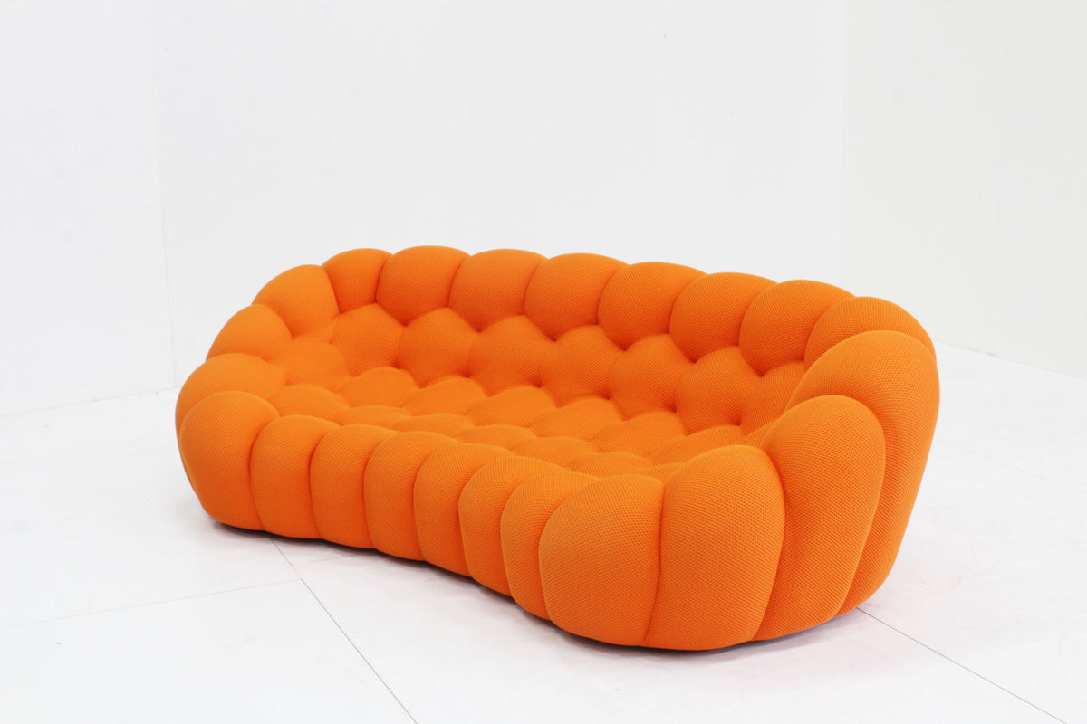 Roche Bobois curved bubble sofa orange – 모이아띠