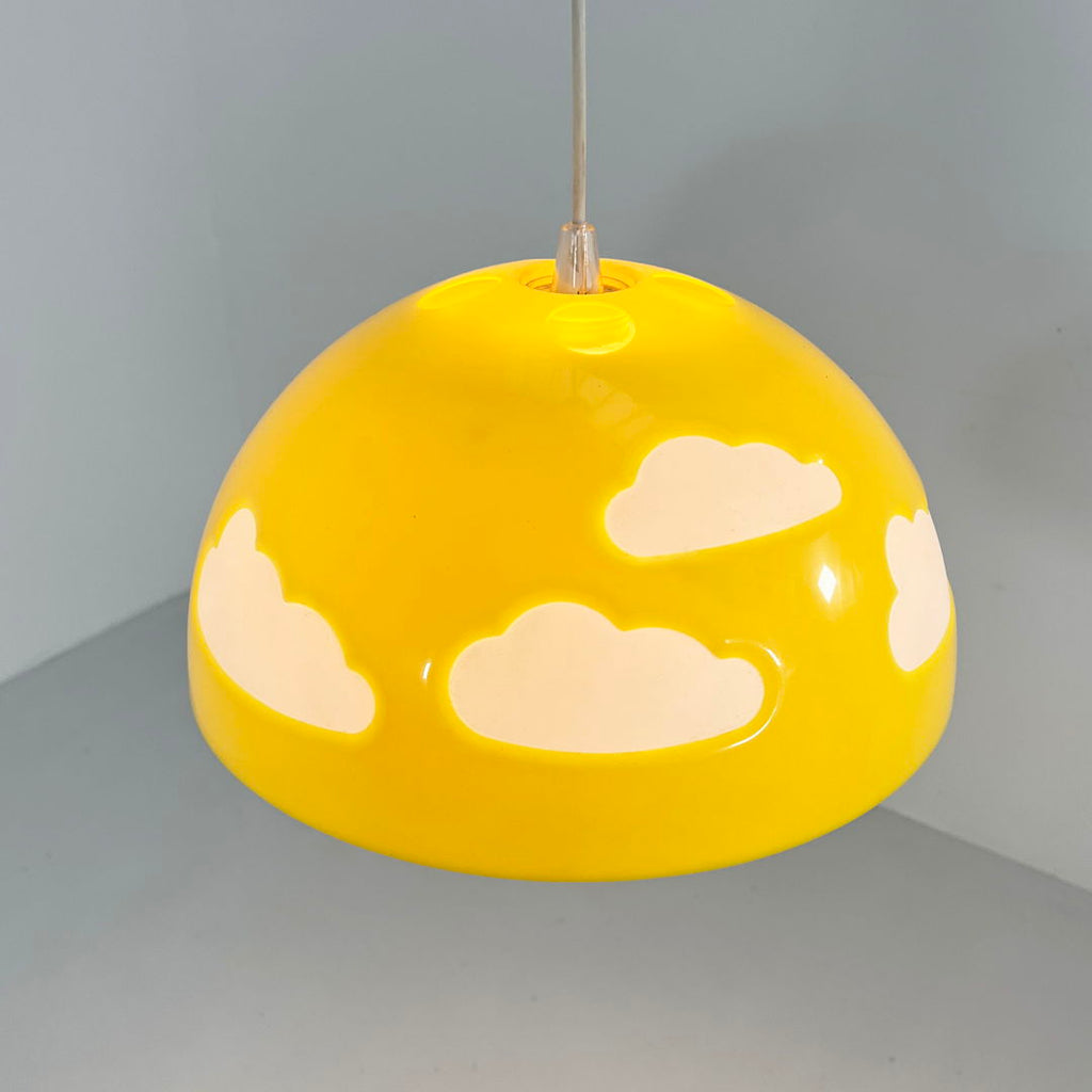 Yellow Skojig Cloud Pendant Lamp by Henrik Preutz for Ikea, 1990s – 모이아띠