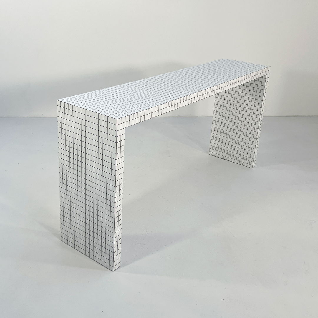 Quaderna Console Table by Superstudio for Zanotta, 1970s – 모이아띠